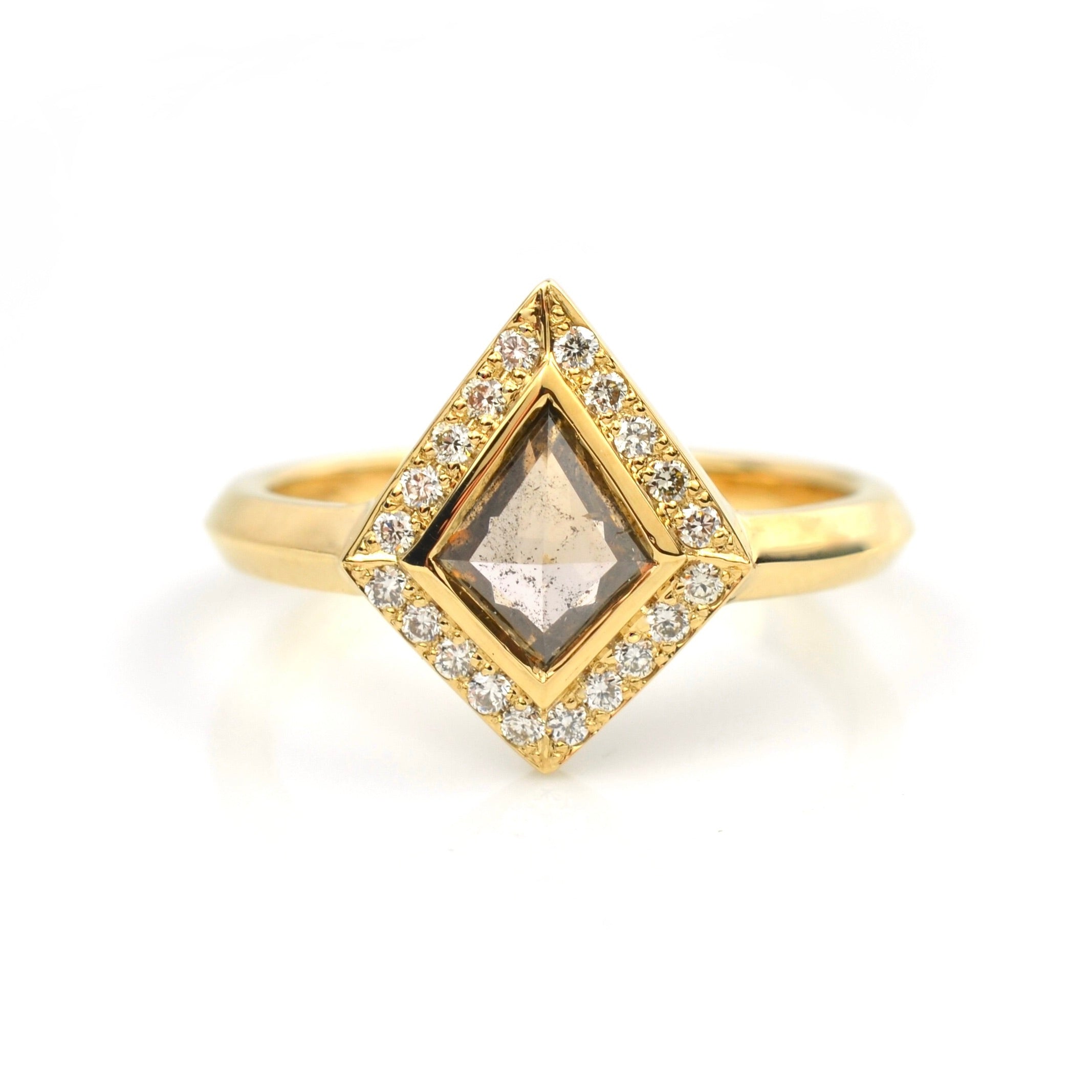 Champagne Kite Diamond Ring – Emma Brooke Jewelry